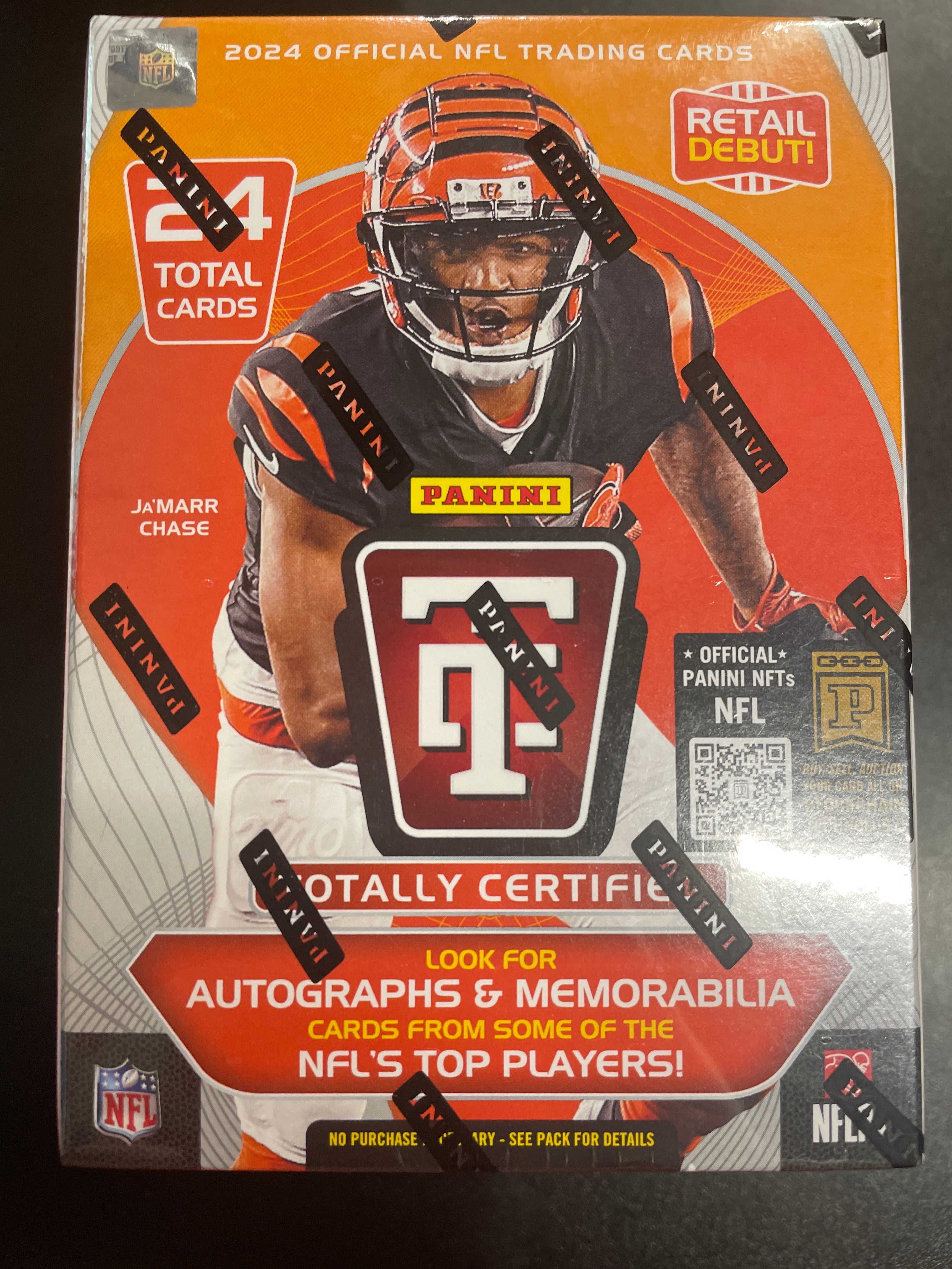 2024 TOTALLY CERTIFIED FOOTBALL BLASTER BOX – Triple Play Vintage
