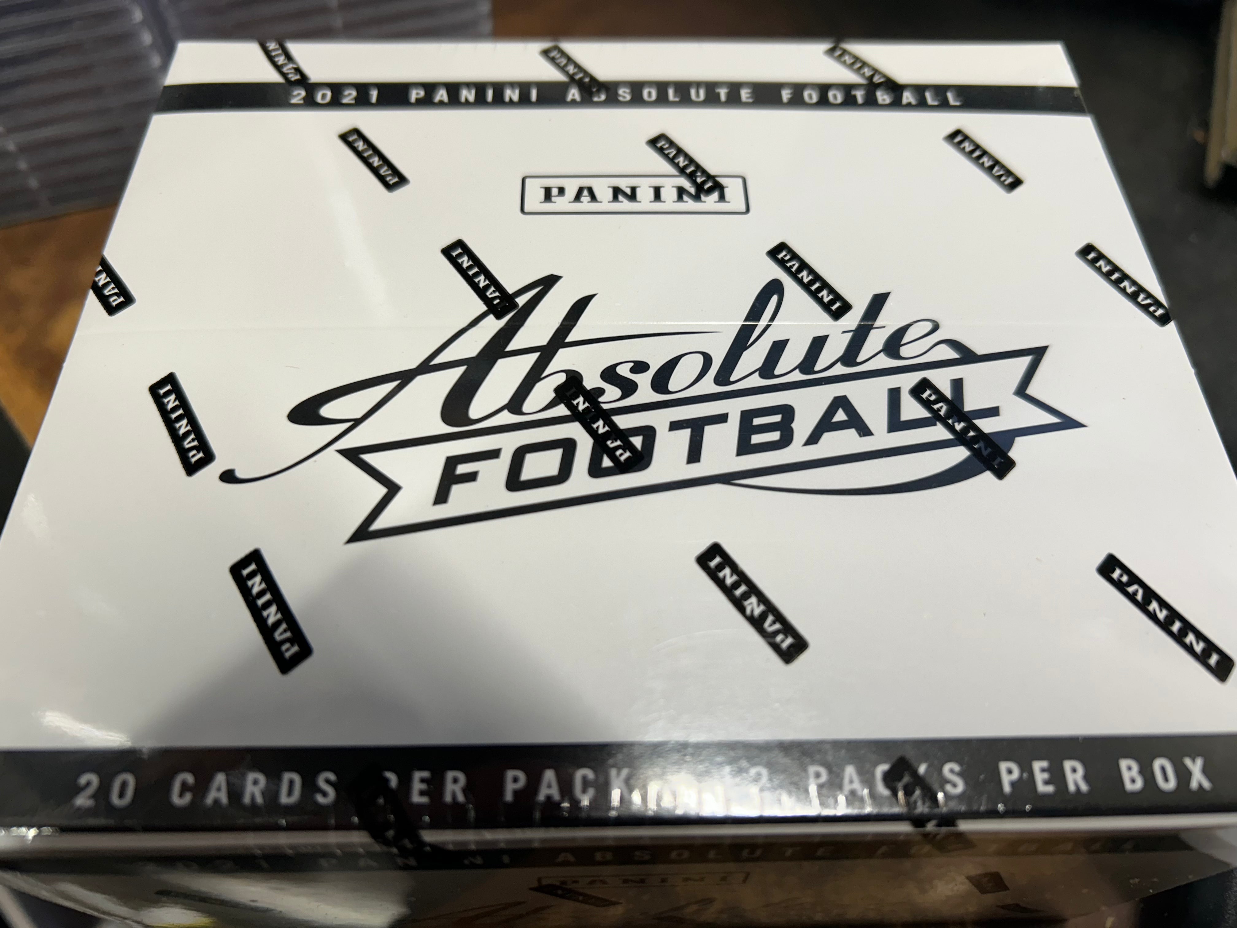 2021 ABSOLUTE FOOTBALL SEALED FAT PACK BOX. 12 PACKS – Triple Play Vintage