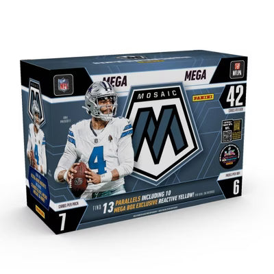 2025 MOSAIC FOOTBALL MEGA BOX (RECTANGLE) – Triple Play Vintage